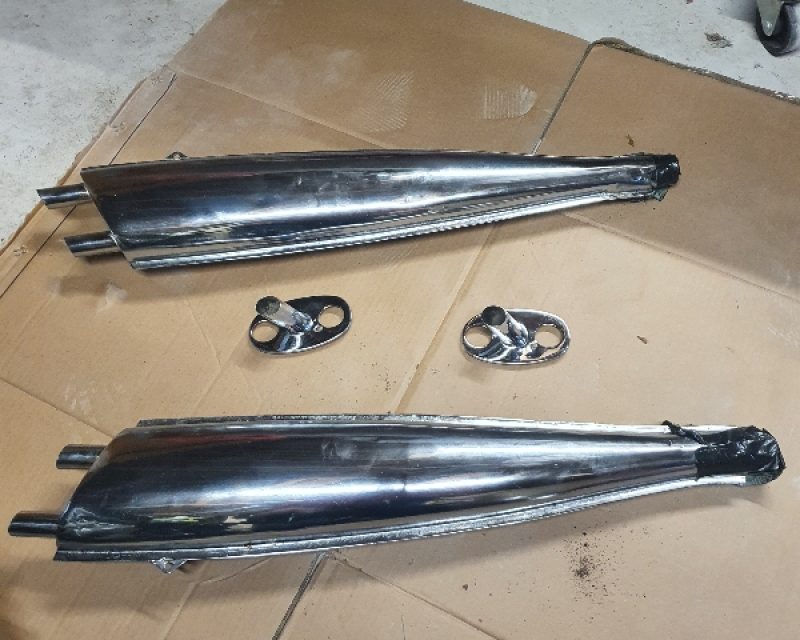 LPW T150 production racing exhaust and re-furbished ray guns – United ...