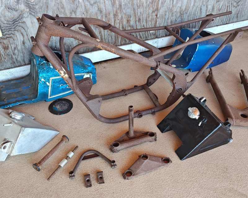 Original Factory Rob North frame – BSA Triumph – Other items for Sale ...